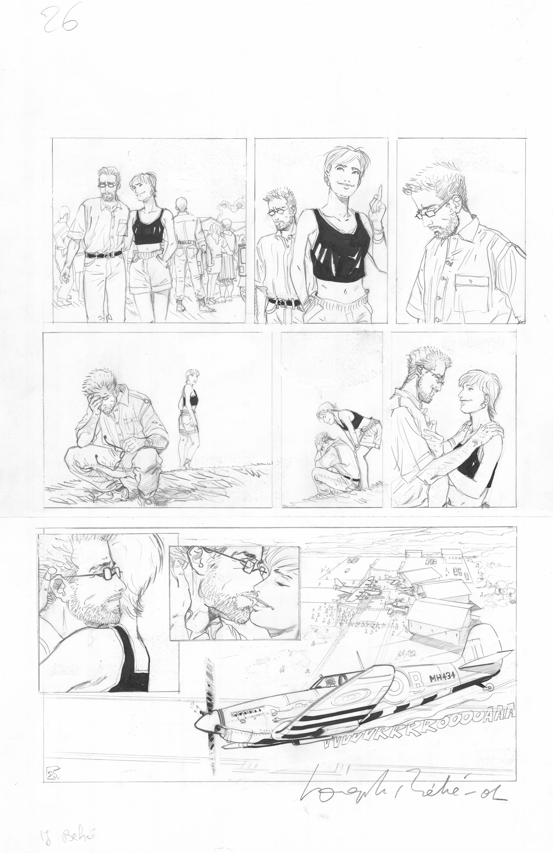 Joseph Béhé, Le décalogue, Le manuscrit, 2001, Page 25 | Artwork | HUBERTY & BREYNE