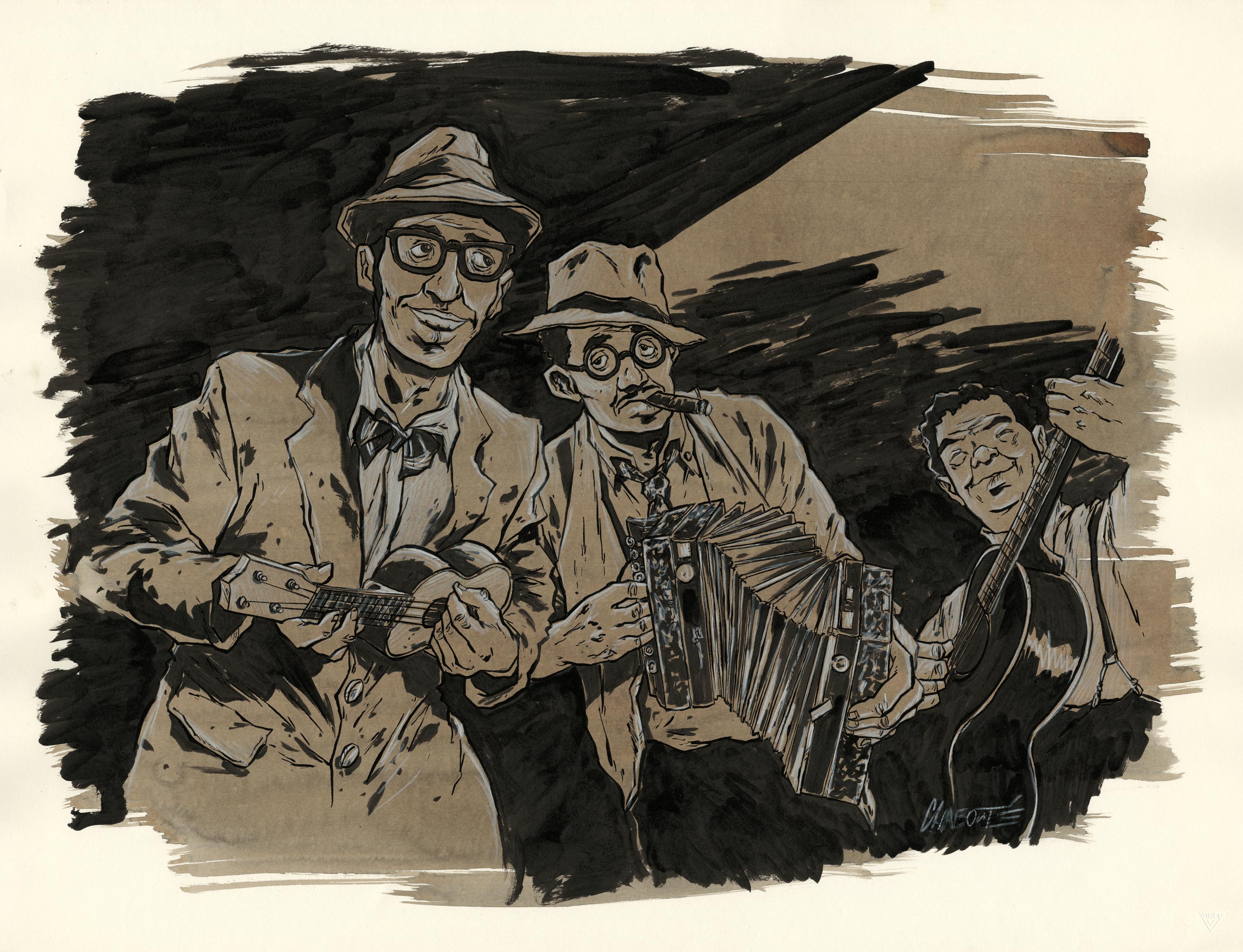 Christophe Chabouté, Jazz, Rag | Archives | HUBERTY & BREYNE