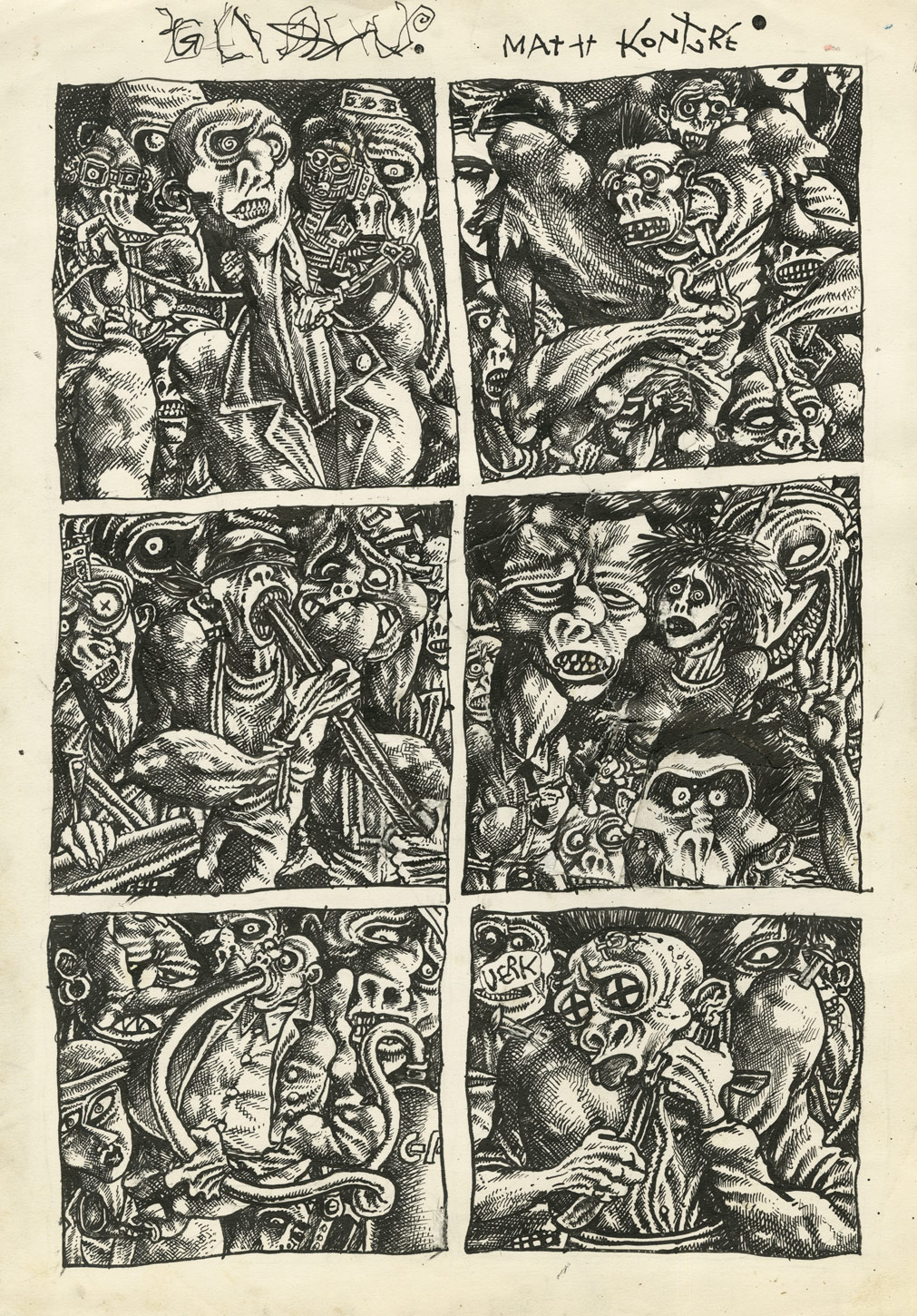 Mattt Konture - Etranglé | | Artwork | HUBERTY & BREYNE