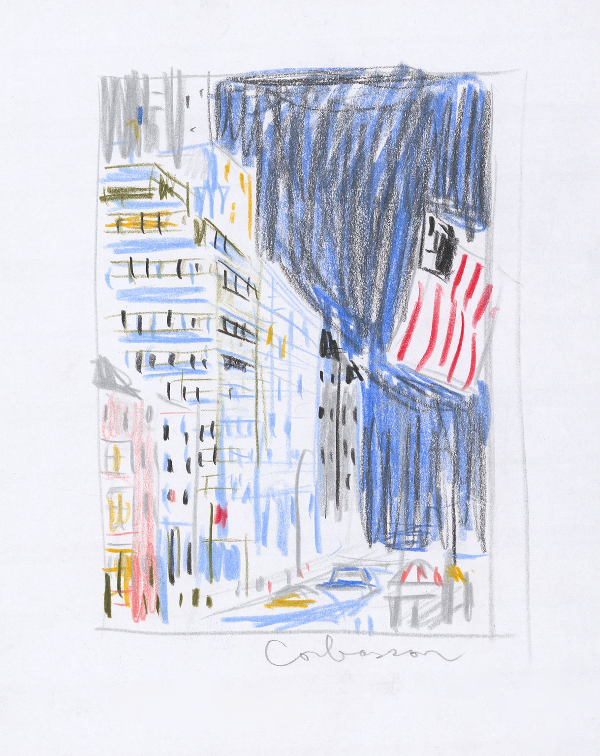 Store | Dominique Corbasson - Esquisses (avec dessin original VII ...