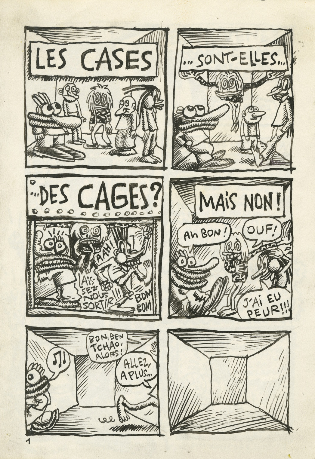 Mattt Konture - Les cases sont-elles des cages ?, 1998 | | Artwork ...