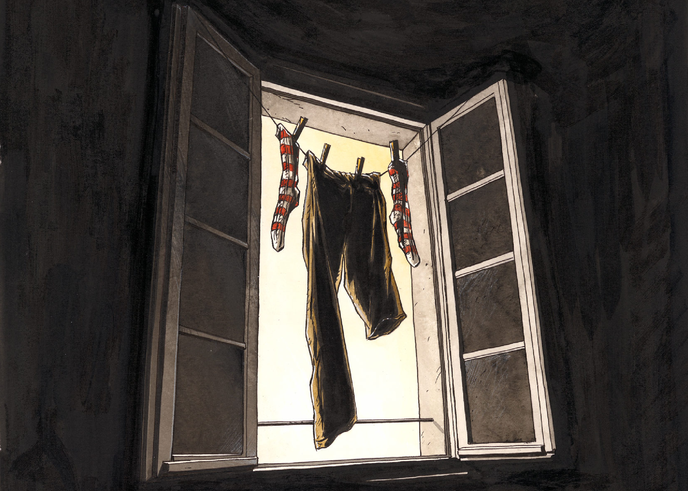 Christophe Chabouté - Plus loin qu'ailleurs | Exhibition | HUBERTY & BREYNE