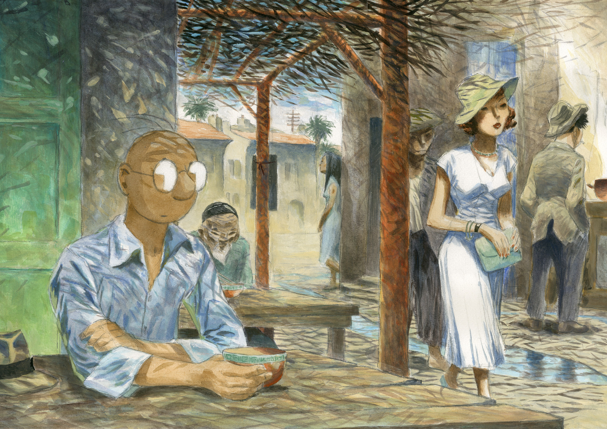 Frank Le Gall - Théodore Poussin | Exhibition | HUBERTY & BREYNE